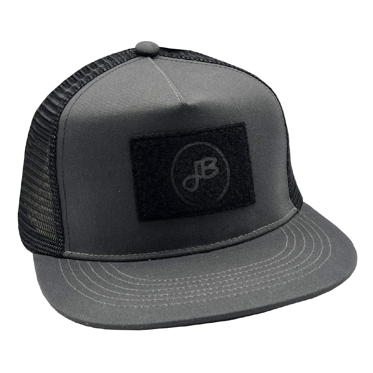Slap Patch Hat Flat | Drk Grey – Slap Patch Store